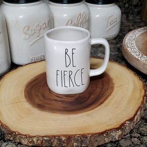 Rae Dunn | Kitchen | Rae Dunn Be Fierce Coffee Mug Farmhouse Ceramic ...